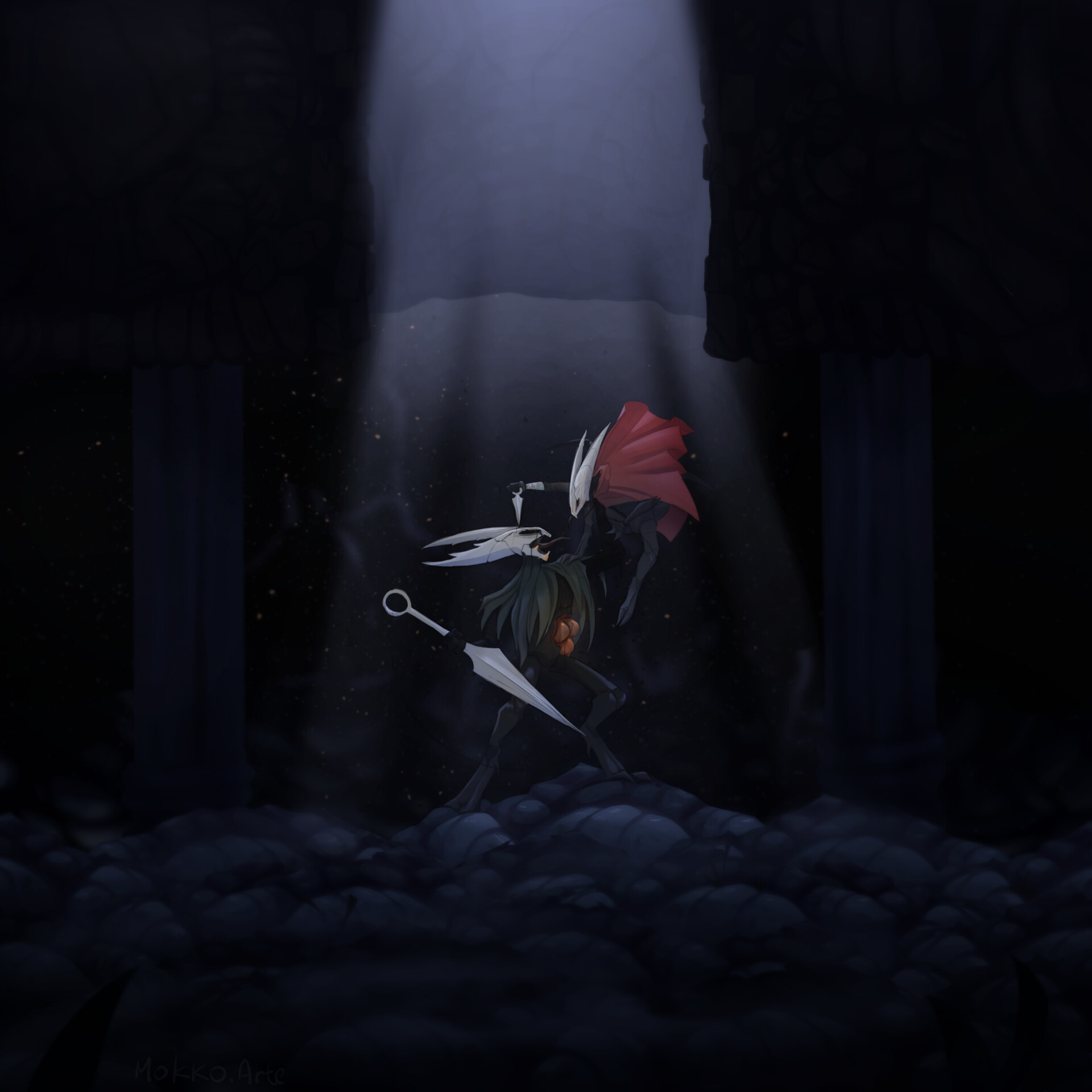 ArtStation - Siblings fighting