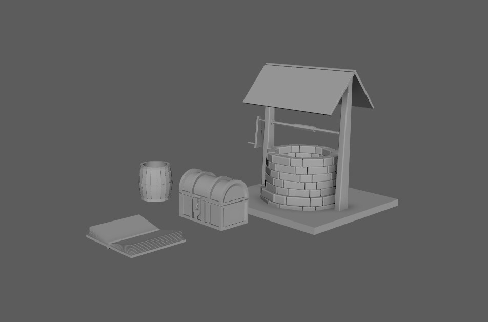 ArtStation - 3D Props