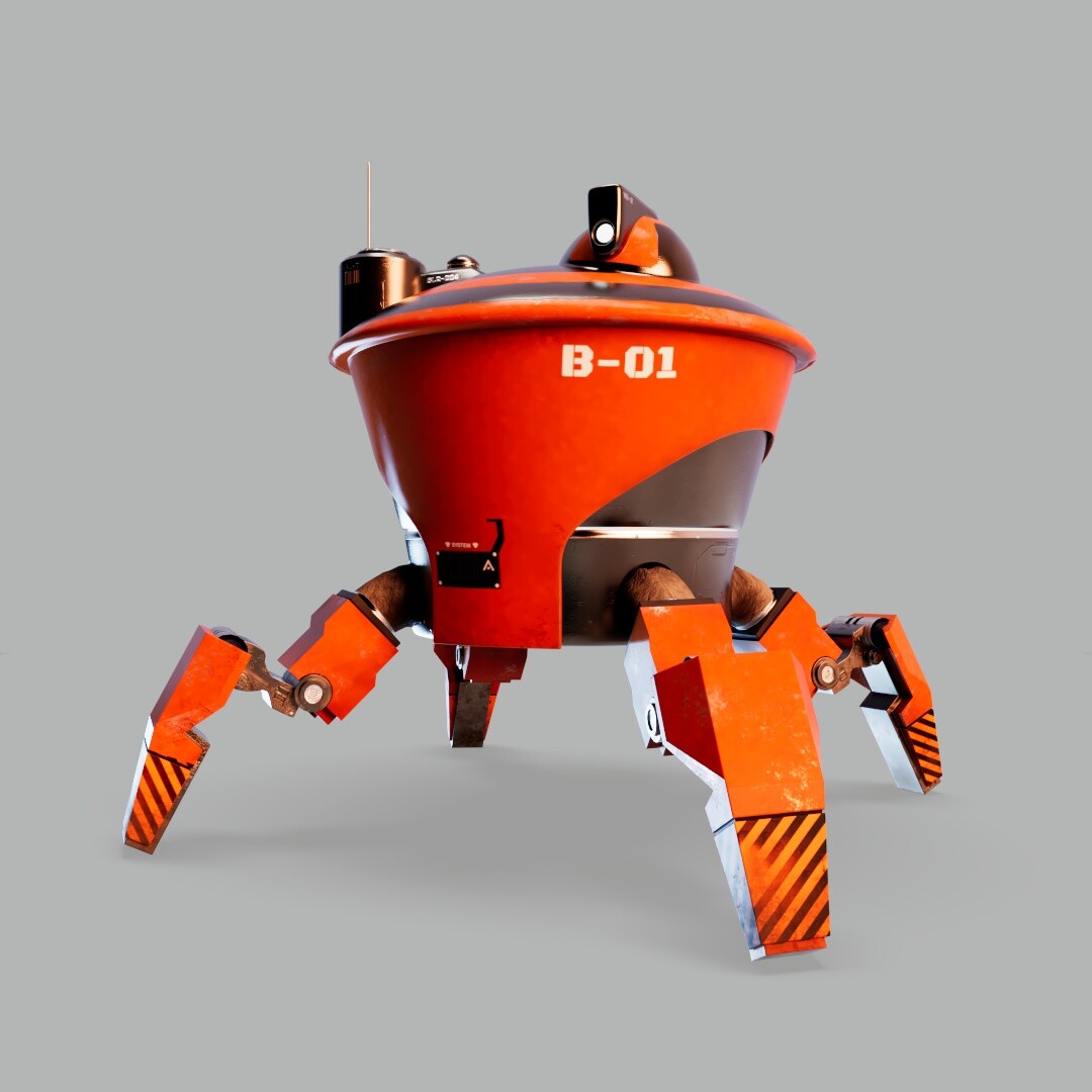 ArtStation - Droid B-01