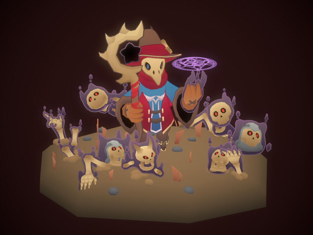 ArtStation - Aris The Necromancer