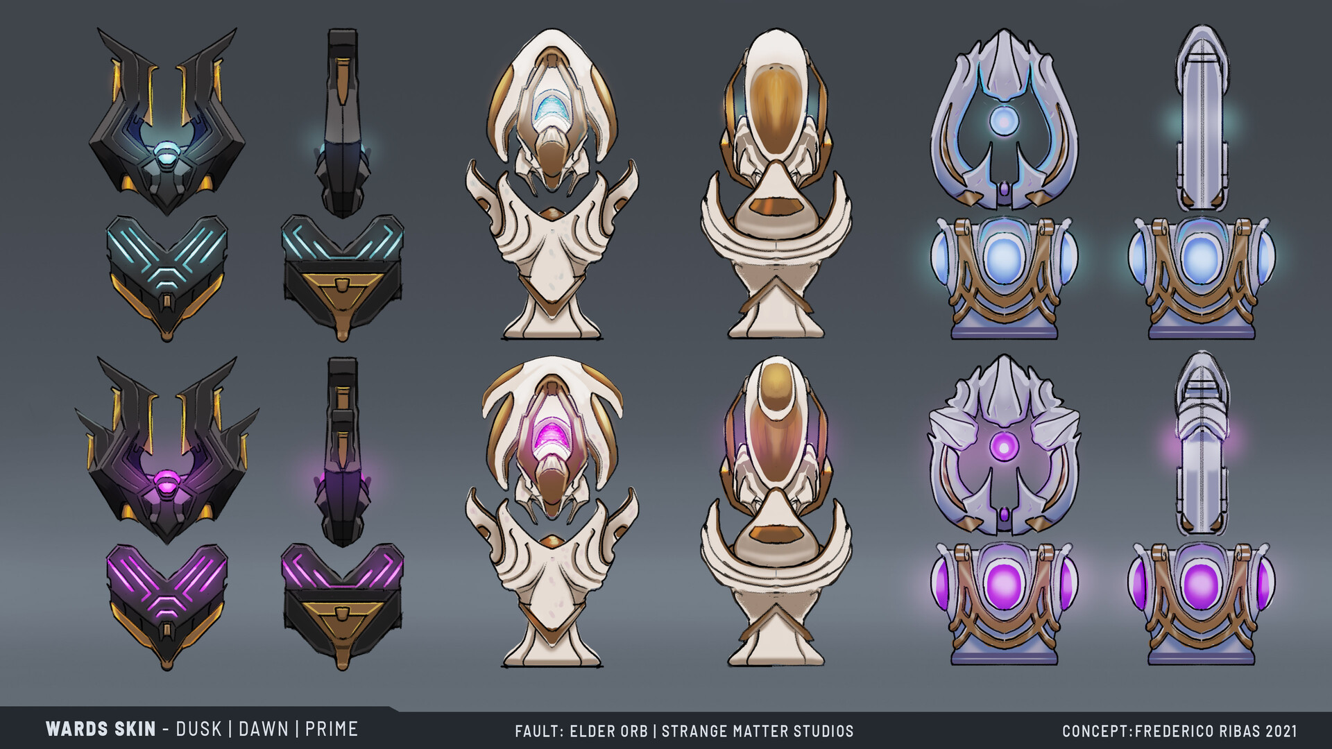 Frederico Ribas - WARDS Skins - DUSK, DAWN, PRIME