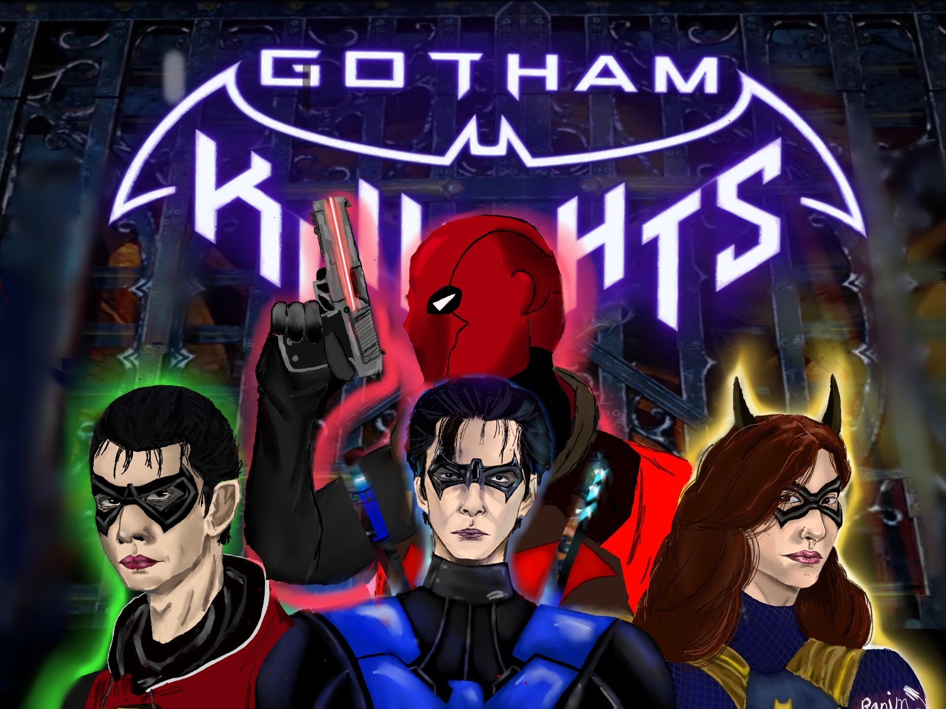 ArtStation - Gotham knights fan art