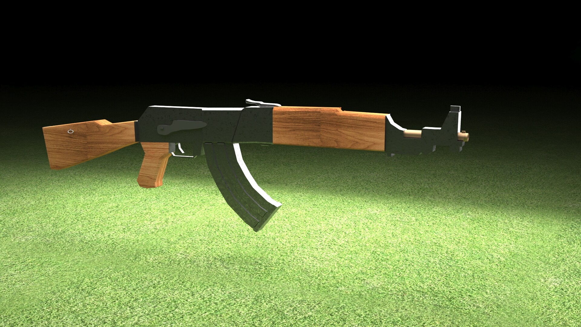 ArtStation - AK47 Gun Game Model