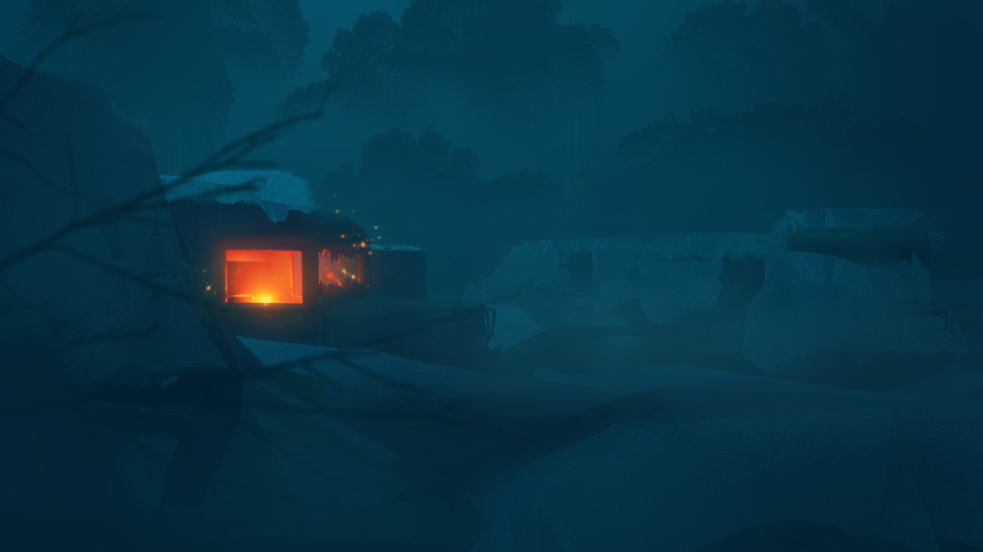 ArtStation - Cold Forest