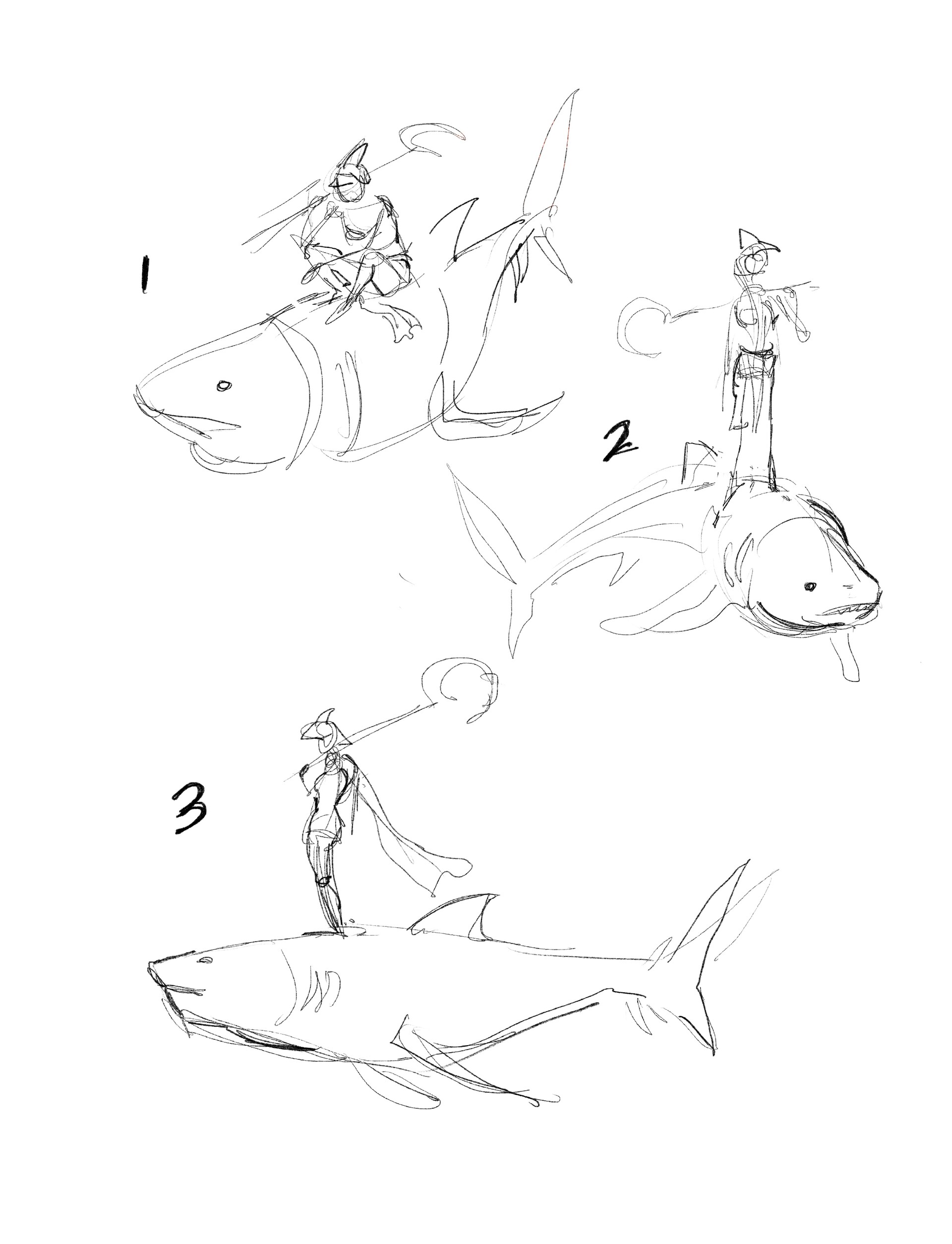 Shannon Nichols - Checkpoint (Shark Warrior Concept Piece)