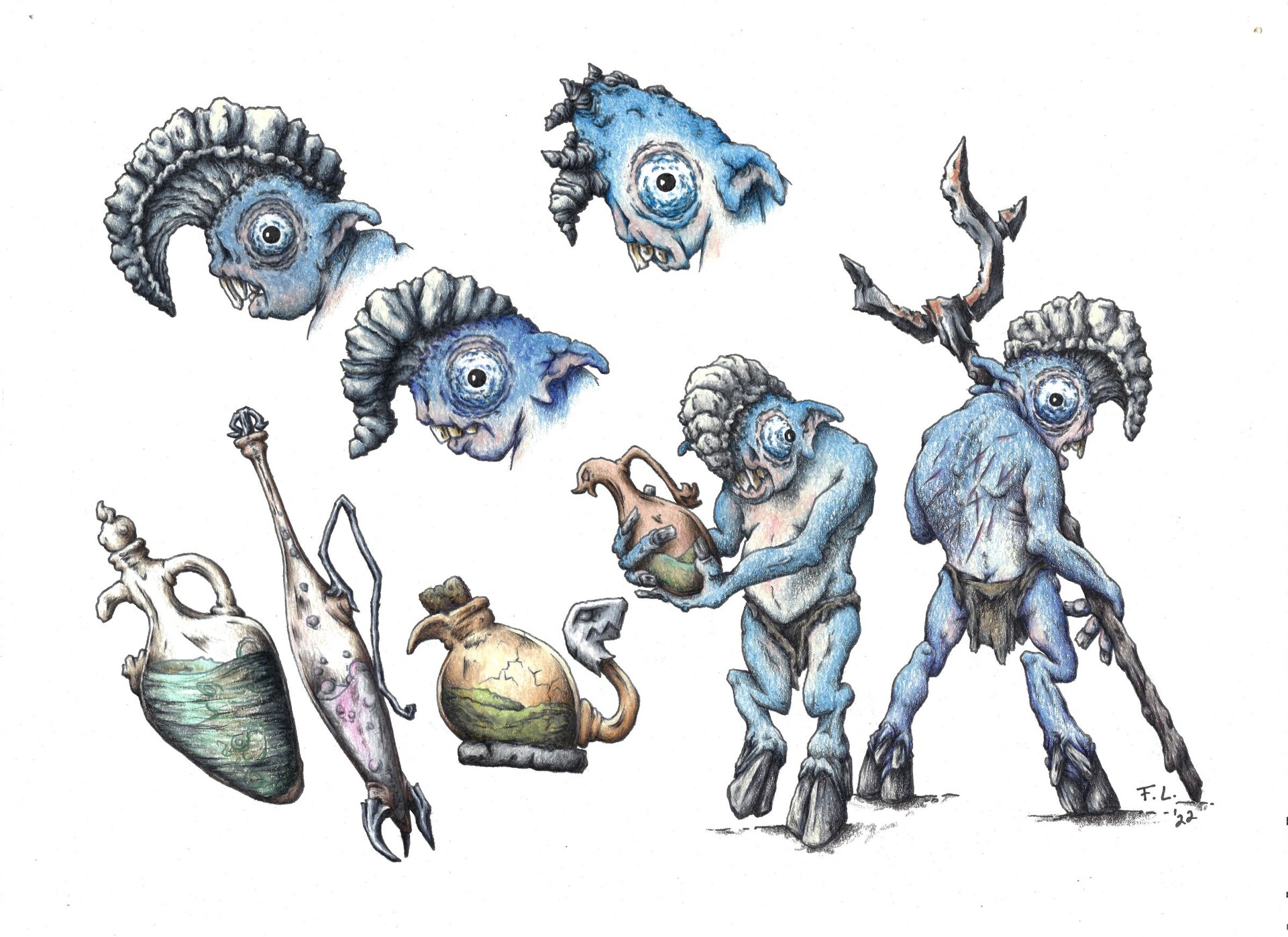 ArtStation - Little Demons