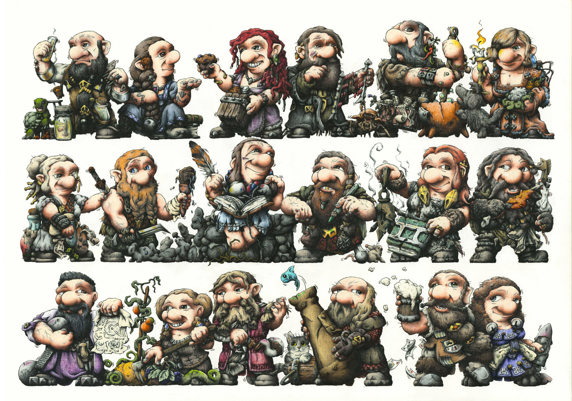 ArtStation - Dwarves
