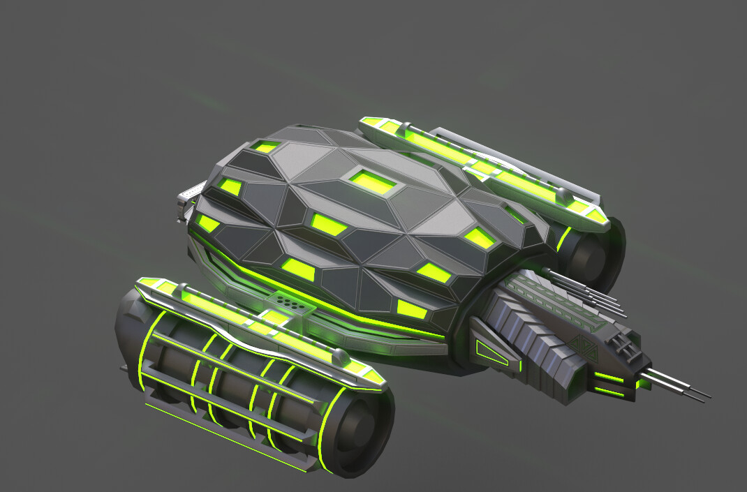 ArtStation - Space Transporter - Turtle