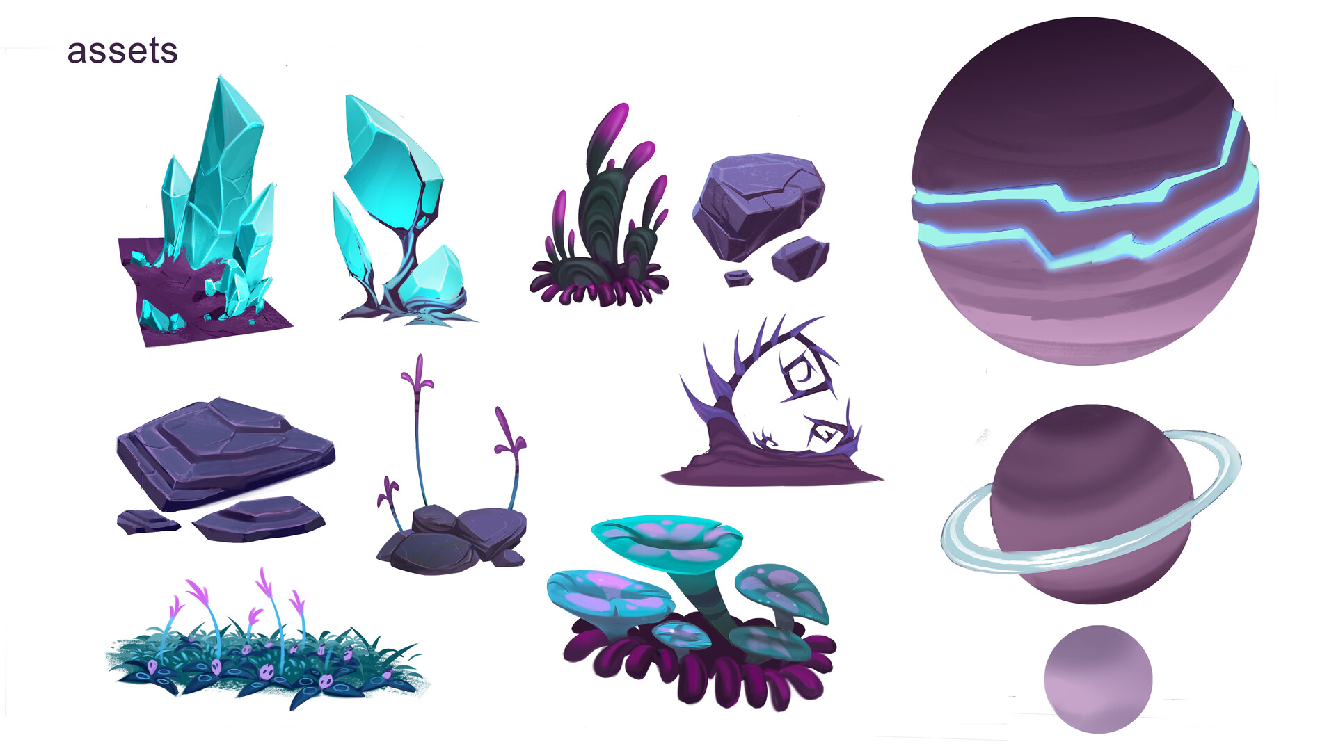 ArtStation - indie game concept