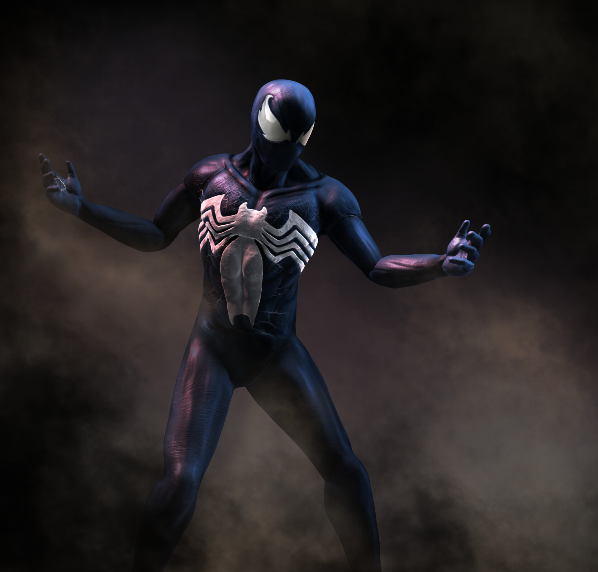ArtStation - Symbiote Spider-Man