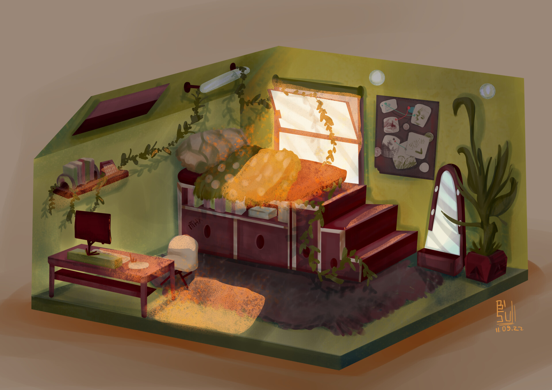 ArtStation - A room of pain
