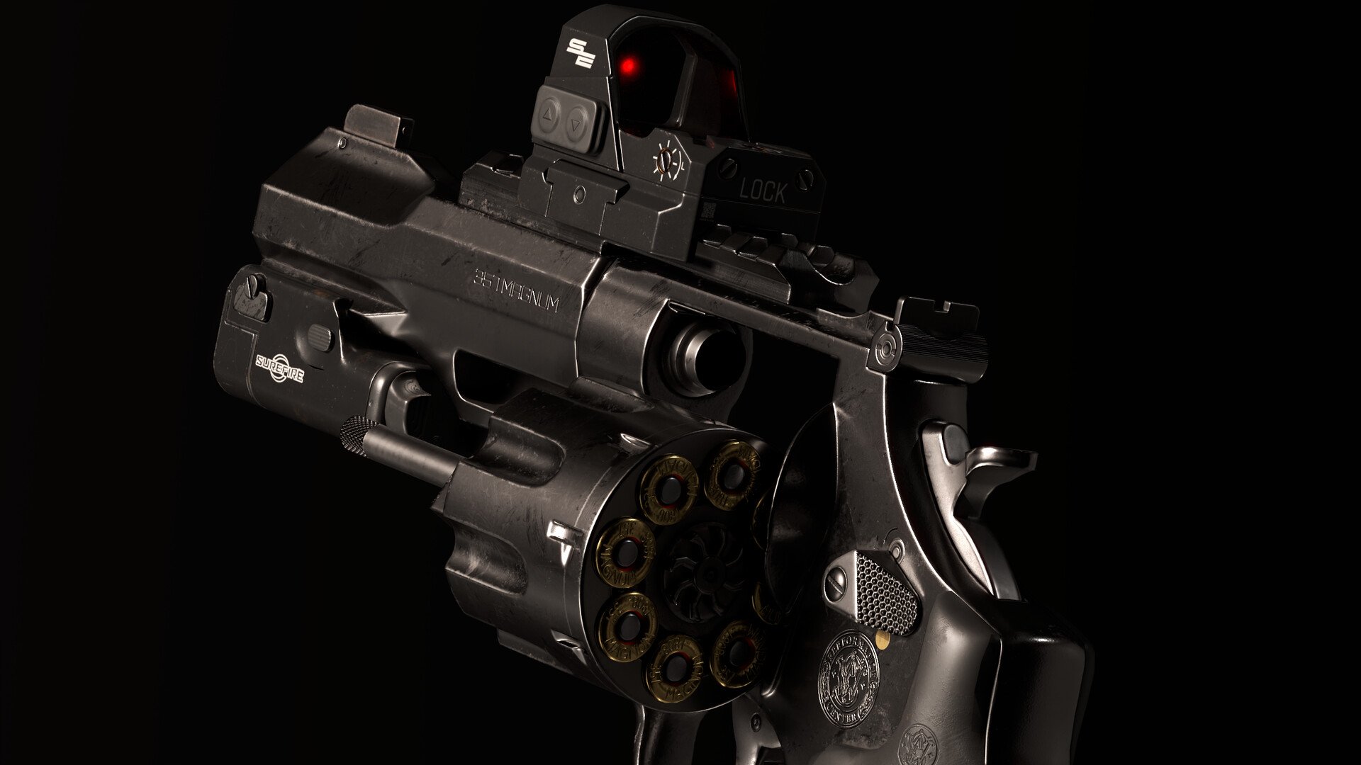 ArtStation - Revolver Smith Wesson .357 Magnum