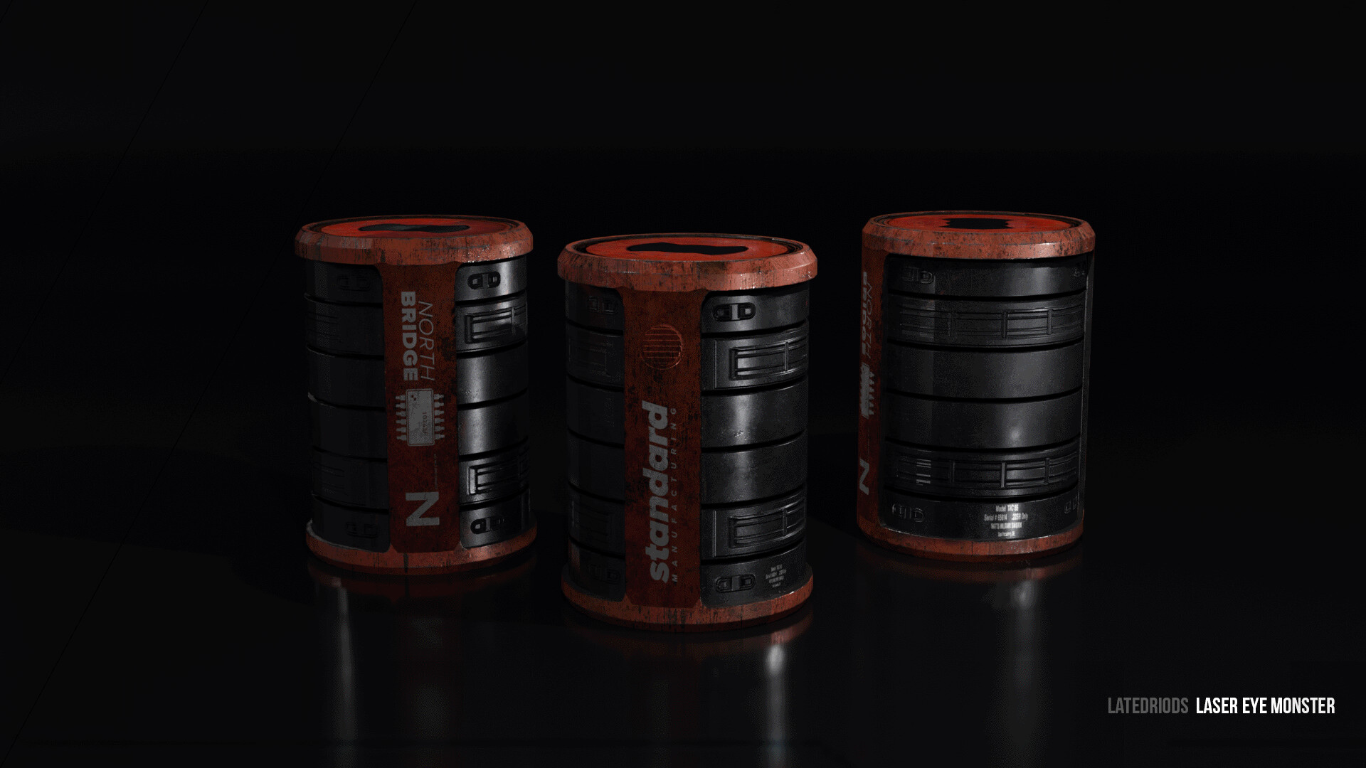 ArtStation - Late Droids Asset Page