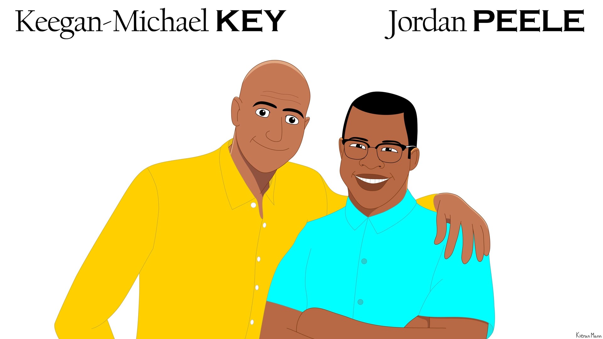 ArtStation - Key & Peele Caricature