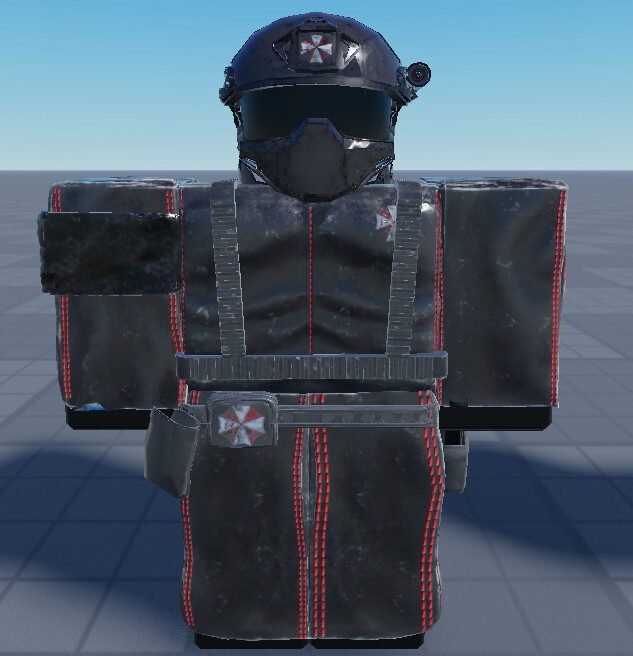 ArtStation - Resident Evil Black Storm Guard