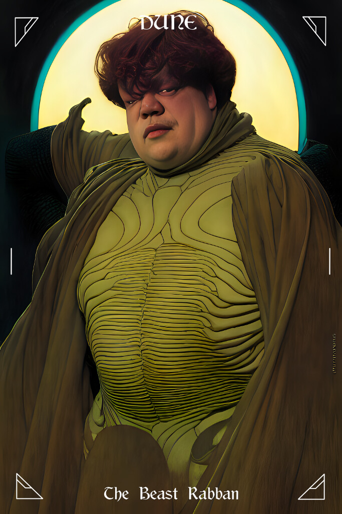ArtStation - DUNE/Character (THE BEAST RABBAN)