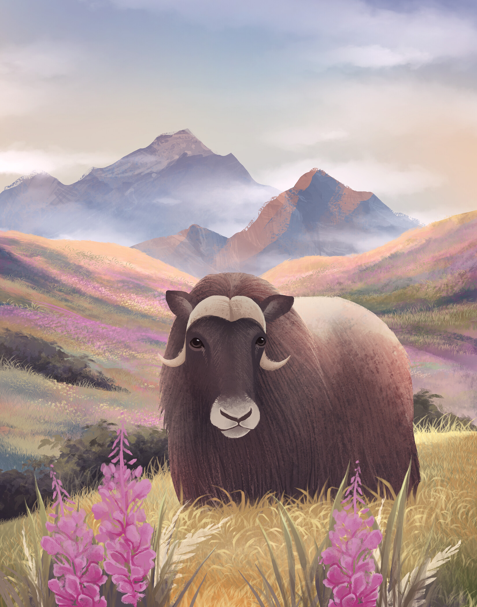 ArtStation - Musk Ox