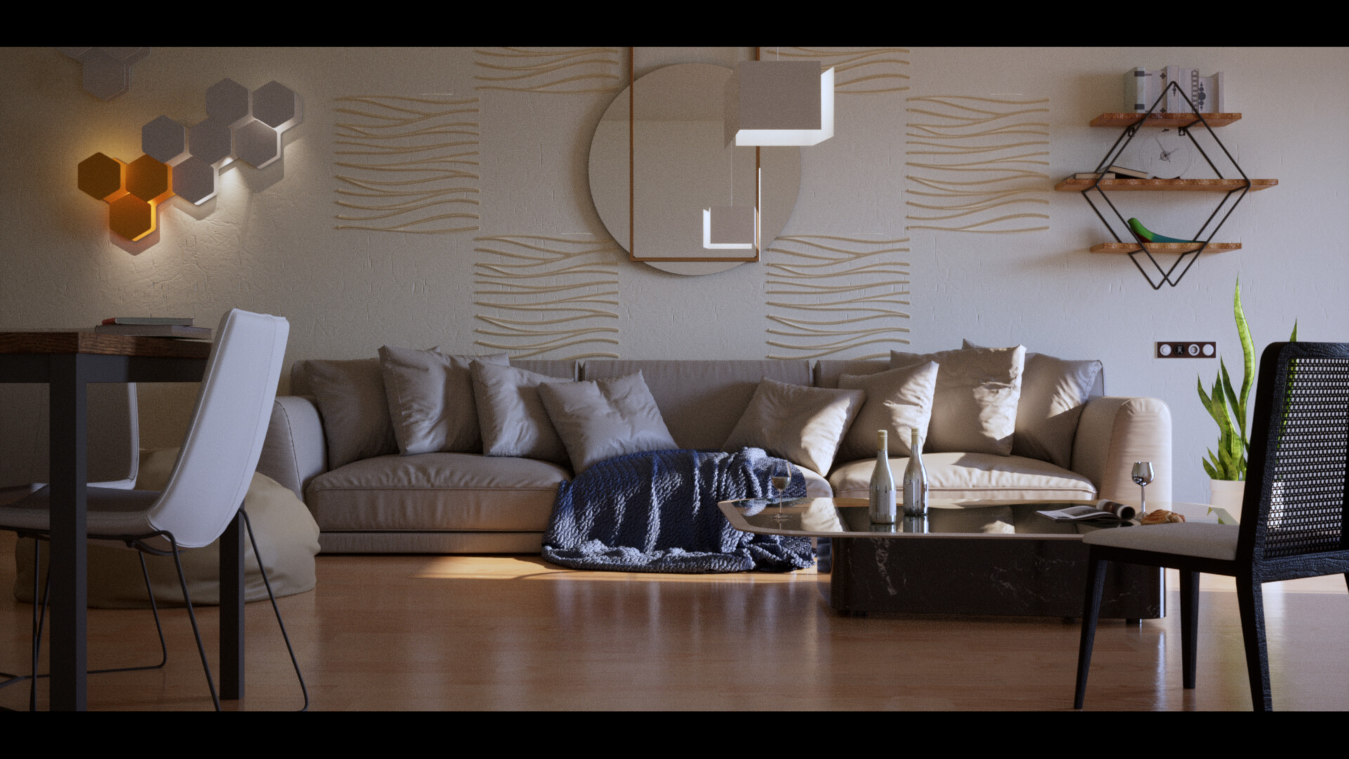 ArtStation - UE5 Archviz and lighting study #1