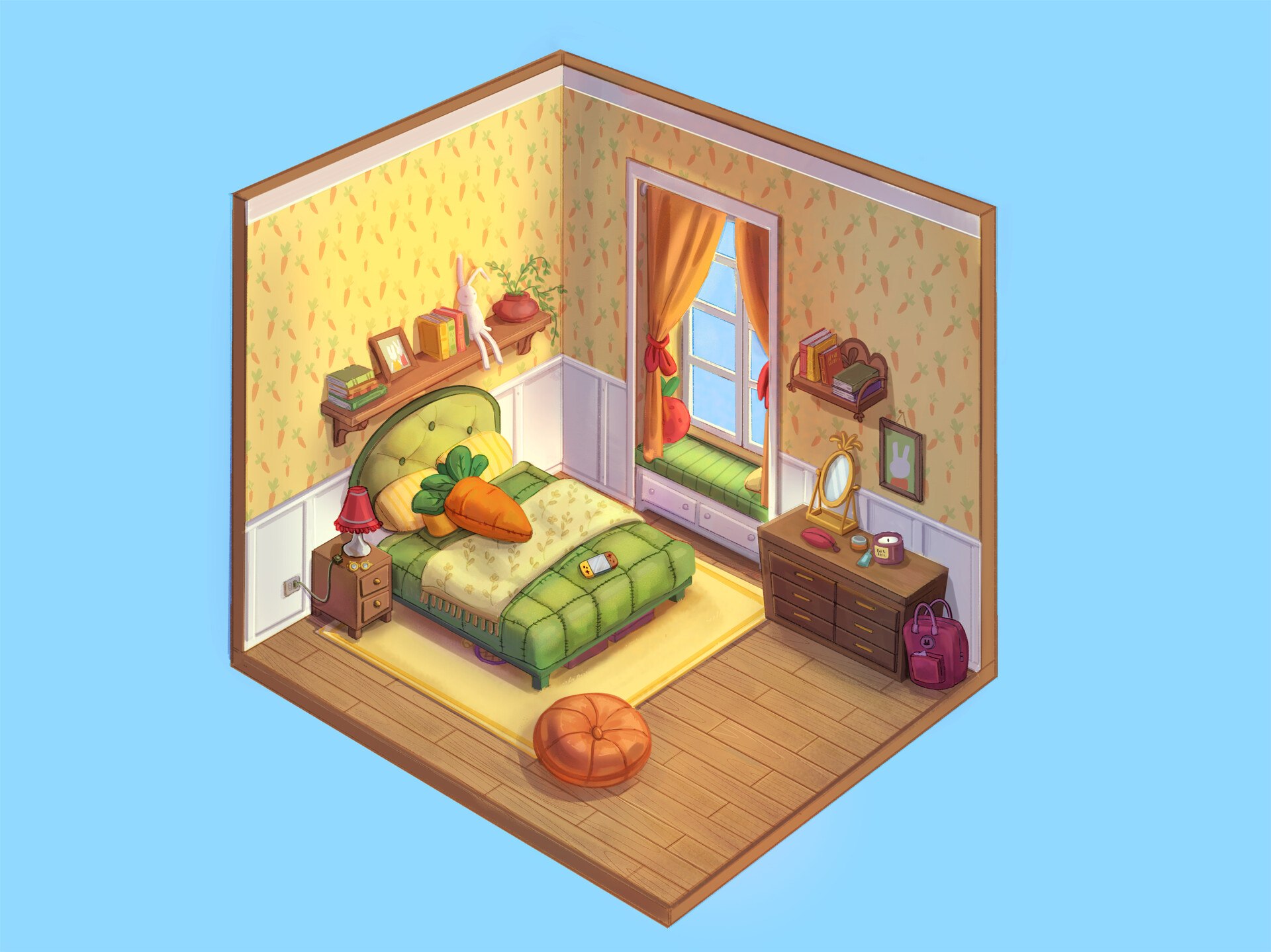 ArtStation - Bunnies Room