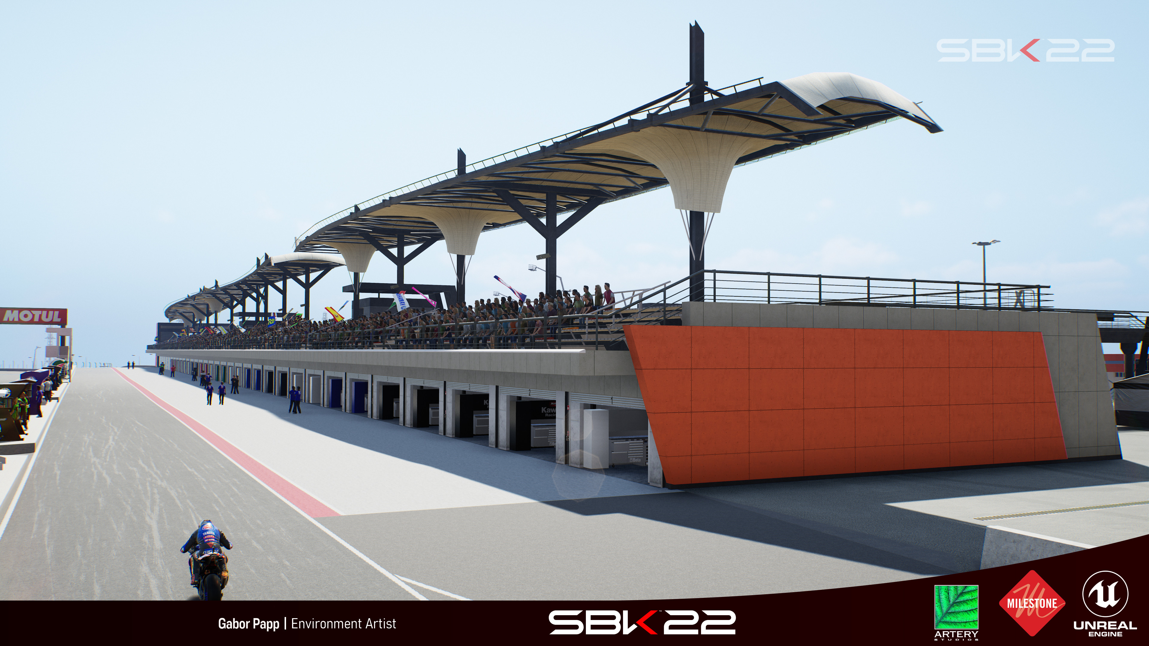 Gabor Papp - SBK 22 - Paddock (Circuito San Juan Villicum)