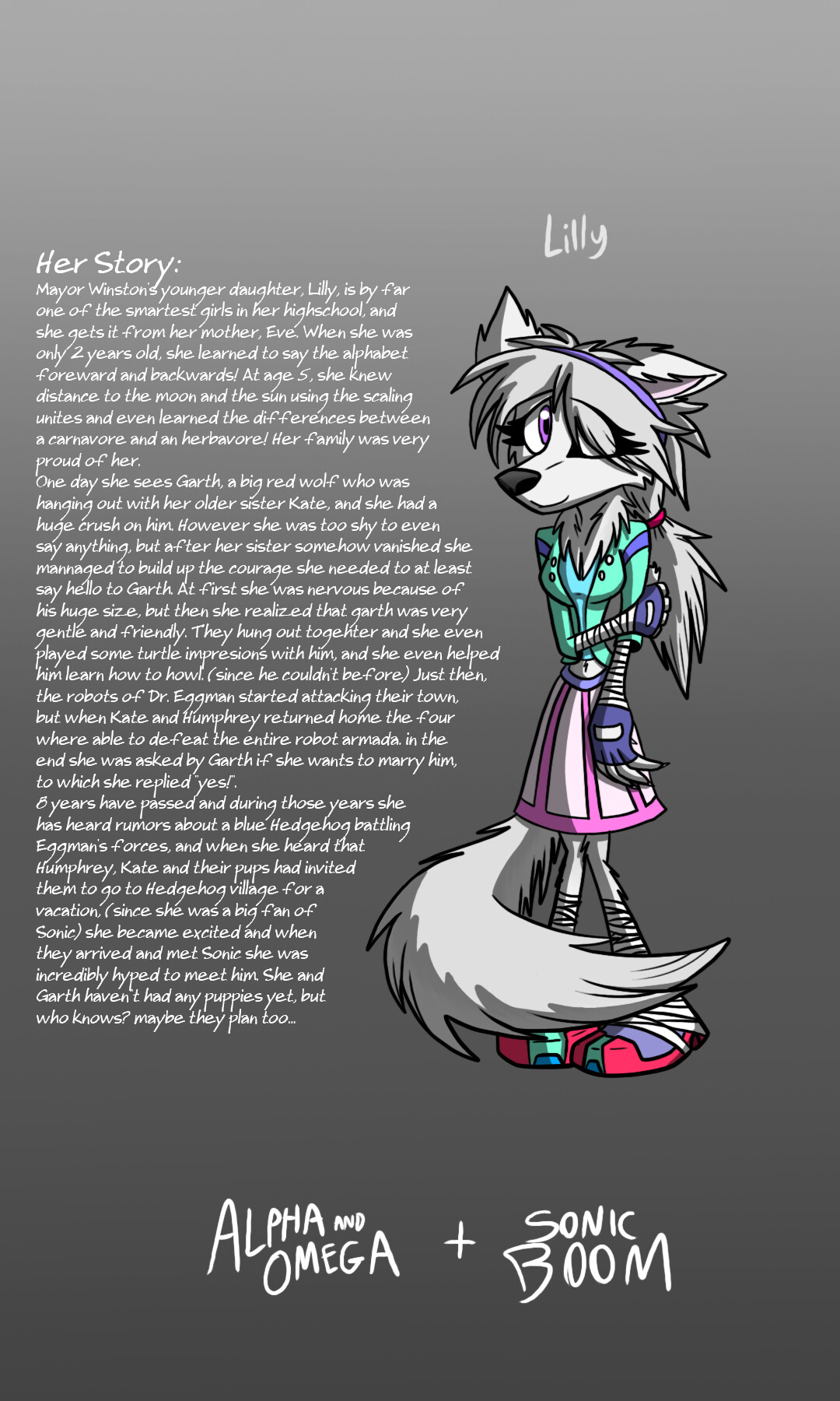 Lilly Alpha And Omega Drawings