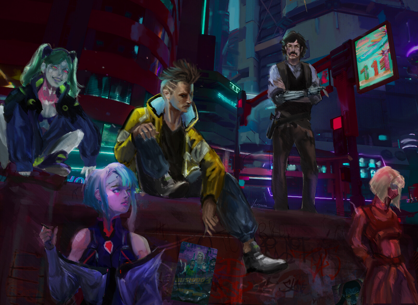 ArtStation - Cyberpunk Edgerunners
