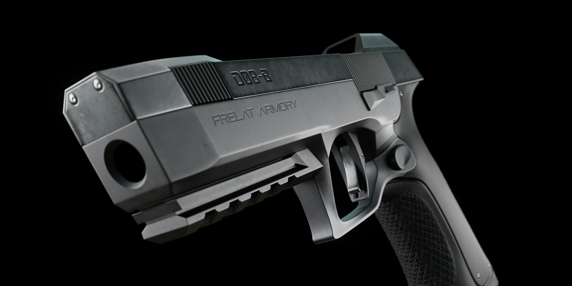 Gustavo Barrera - Modern Pistol "D08-B"