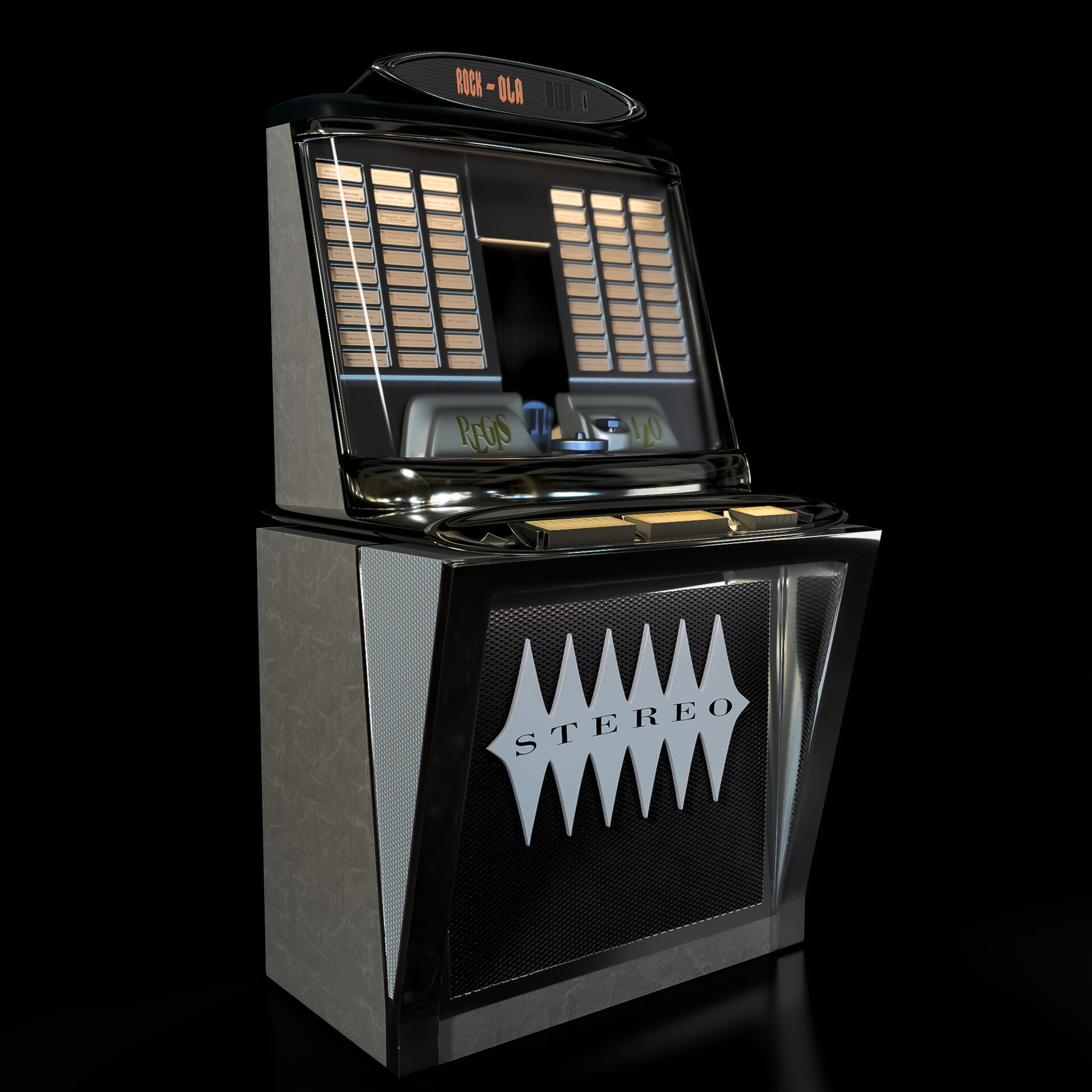 ArtStation - Jukebox/Rockola