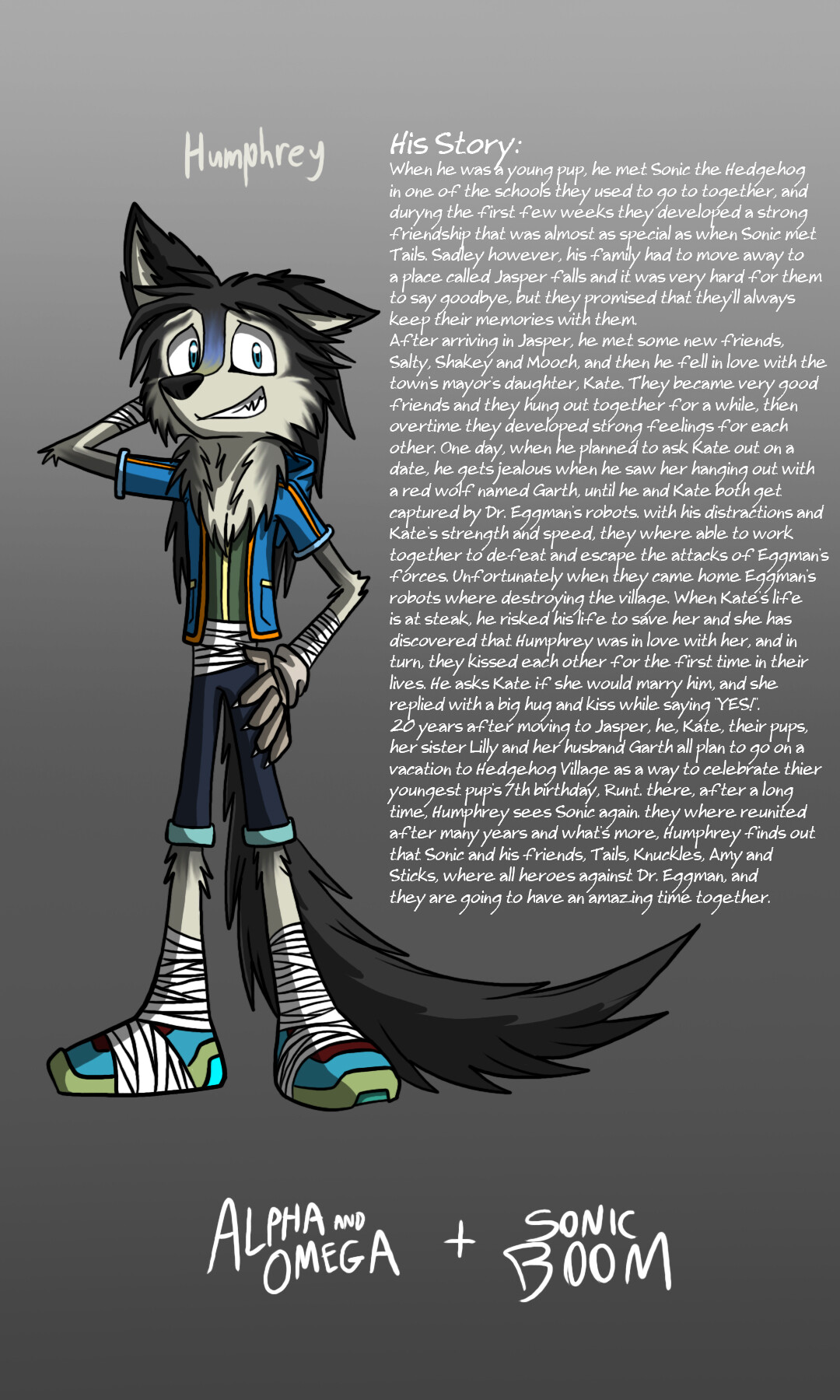 Sonic Fan Characters Male Wolf