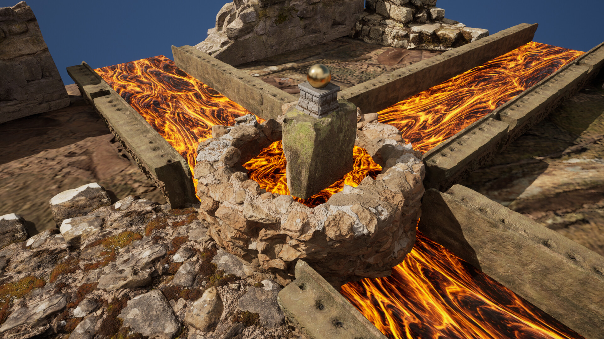ArtStation - ANCIENT TEMPLE ON THE CLOUDS