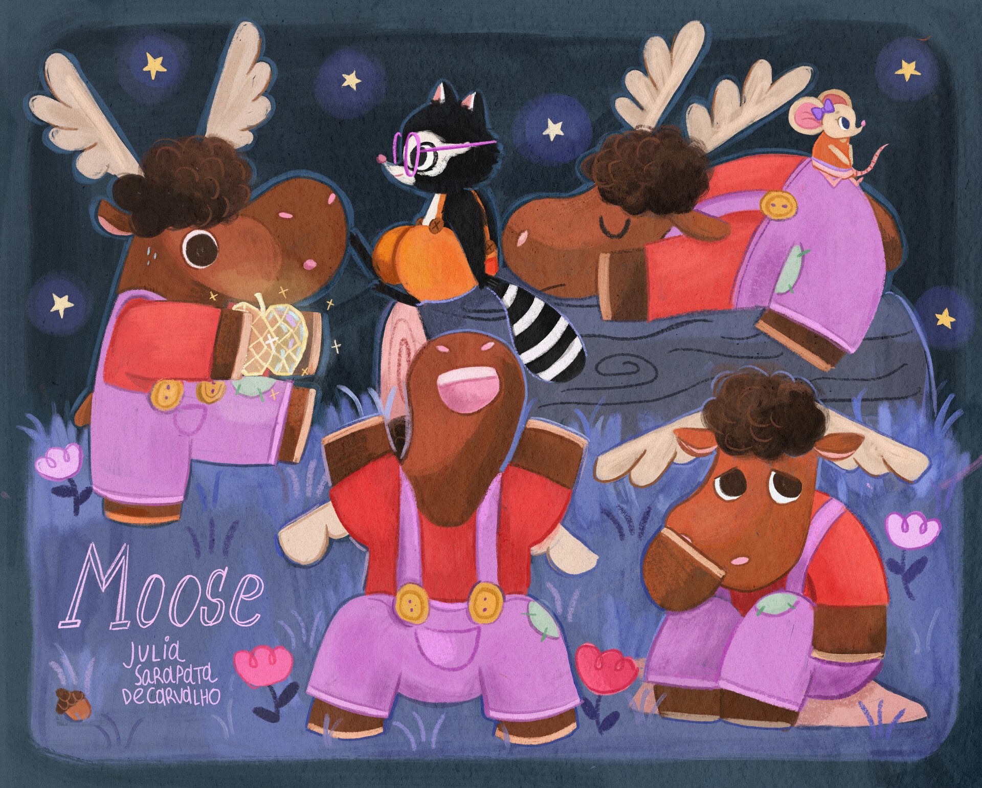 ArtStation - Moose Character Design