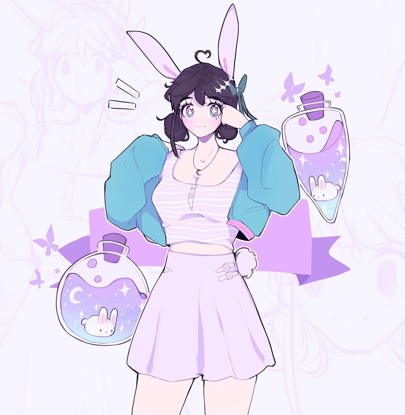 ArtStation - Easter inspired character art