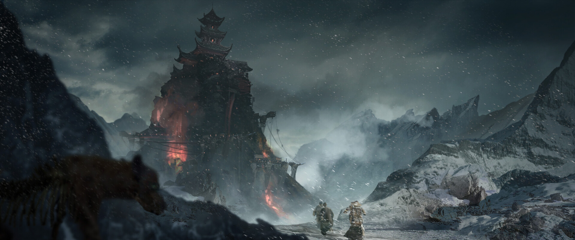 ArtStation - Evil Spirit Castle