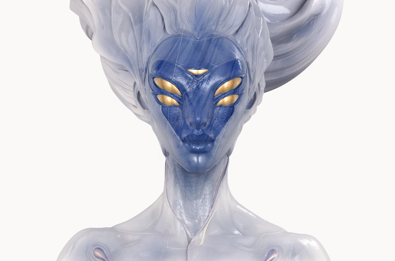 Xander Smith - Auroboros x Xander Smith Design - Alien Goddess