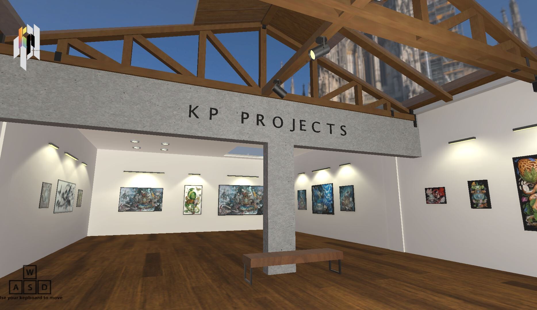 ArtStation - VR EXHIBITION :: KP PROJECTS GALLERY :: CLICK ON THE LINK TO ENTER THE WORLD