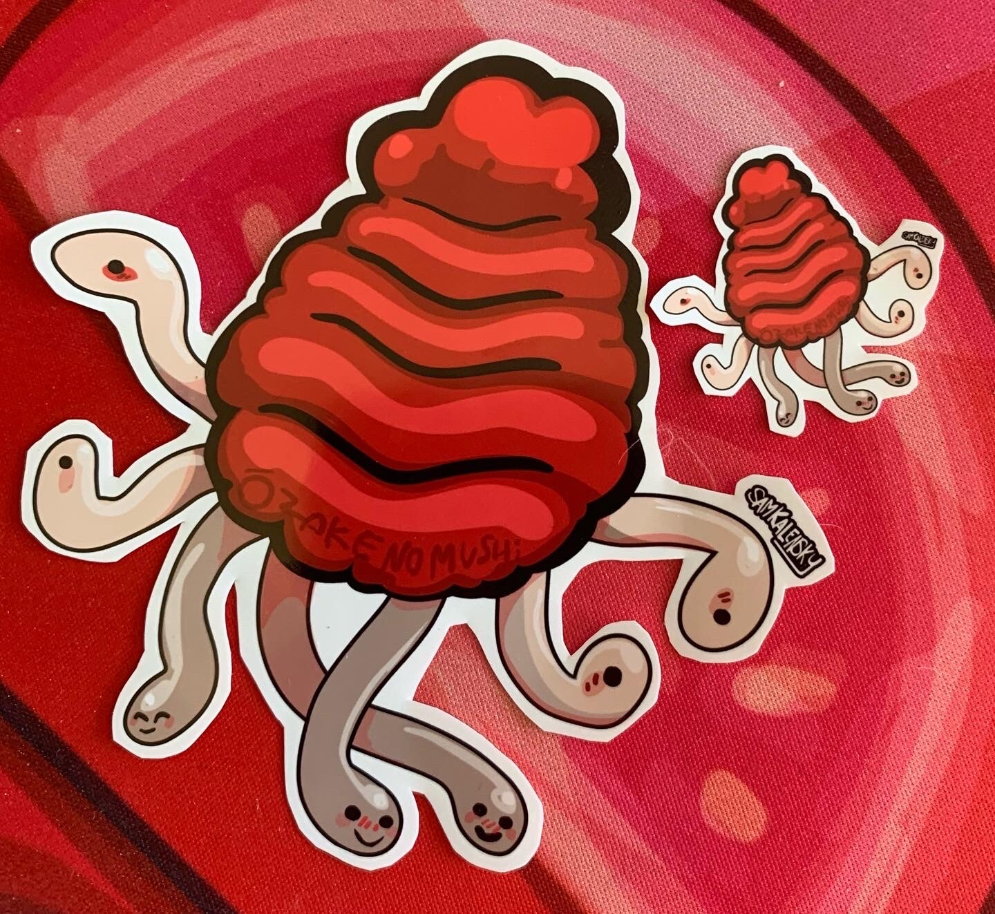 ArtStation - Ozark no mushi - kan no mushi (yokai belly bugs)