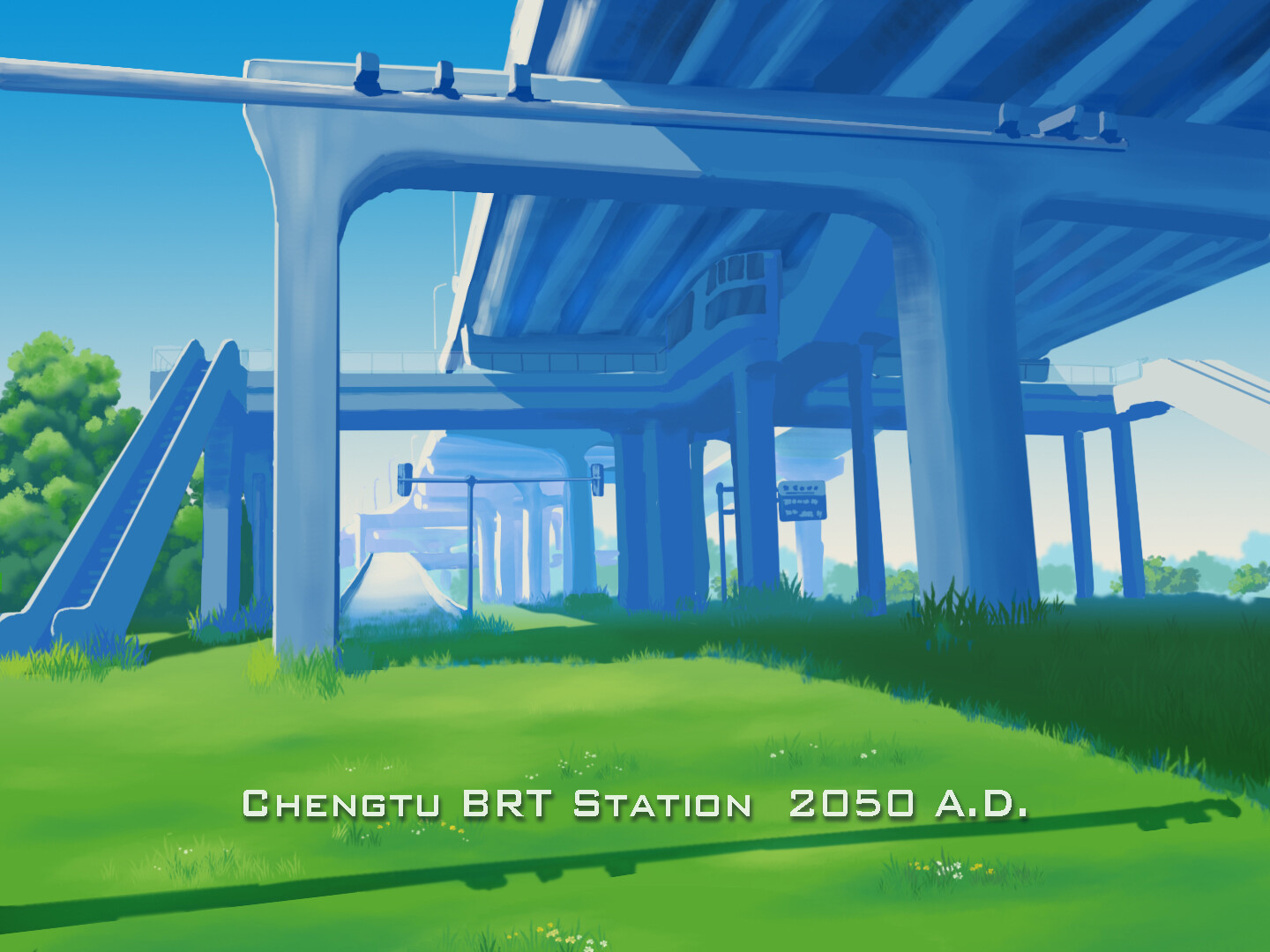 ArtStation - Short Animation《Chengdu Fantasy》 Conceptart 01
