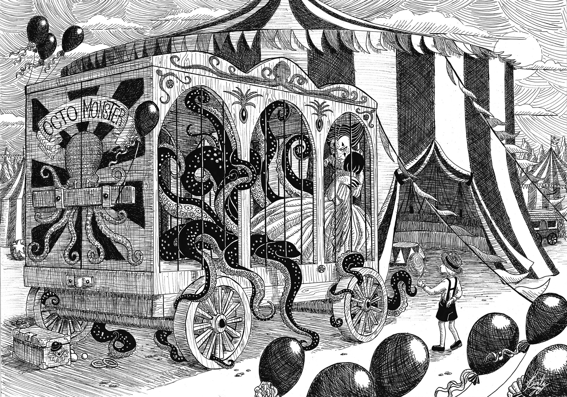 ArtStation - Octo Monster