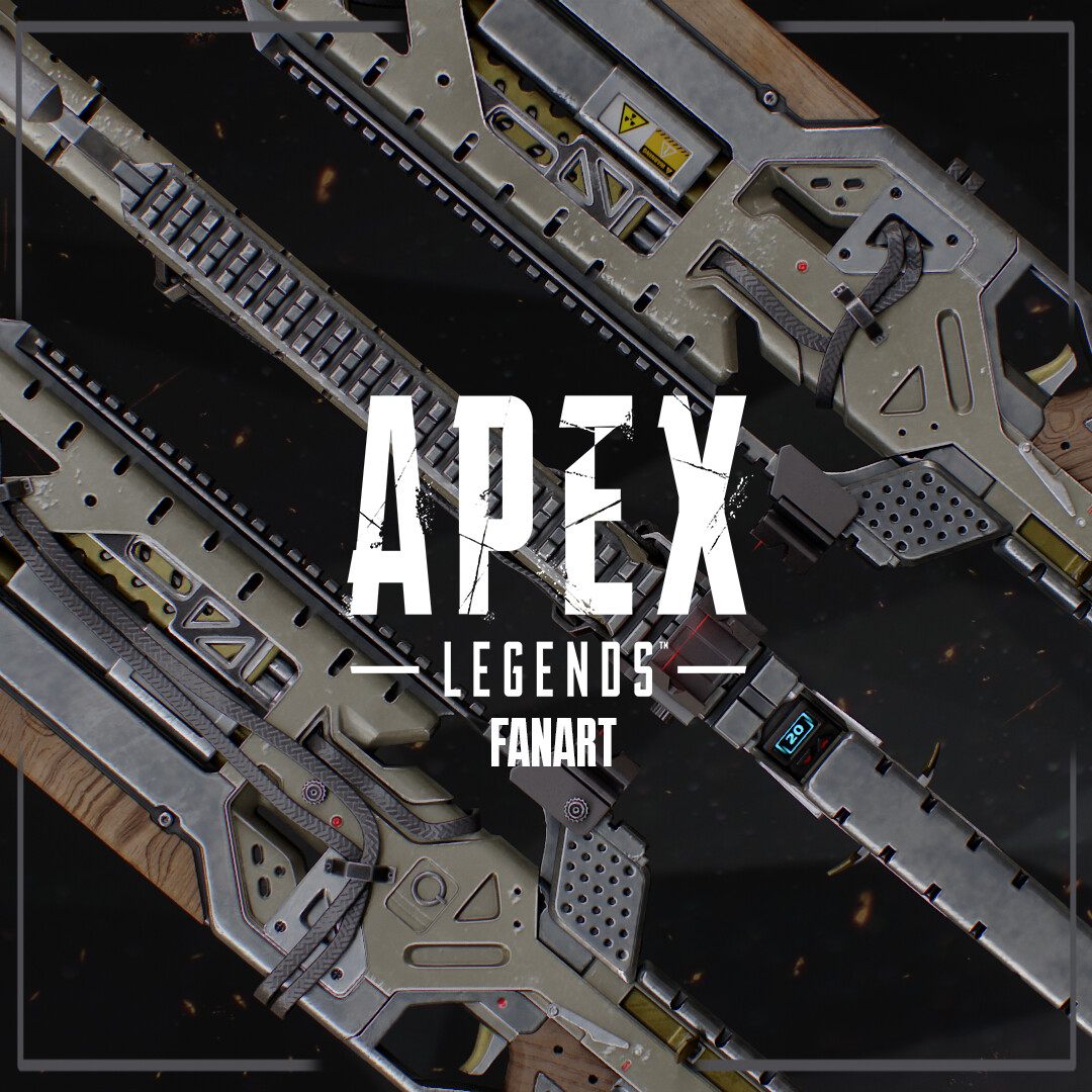 Alex Hubacech - Flatline Prototype - Apex Legends Fanart