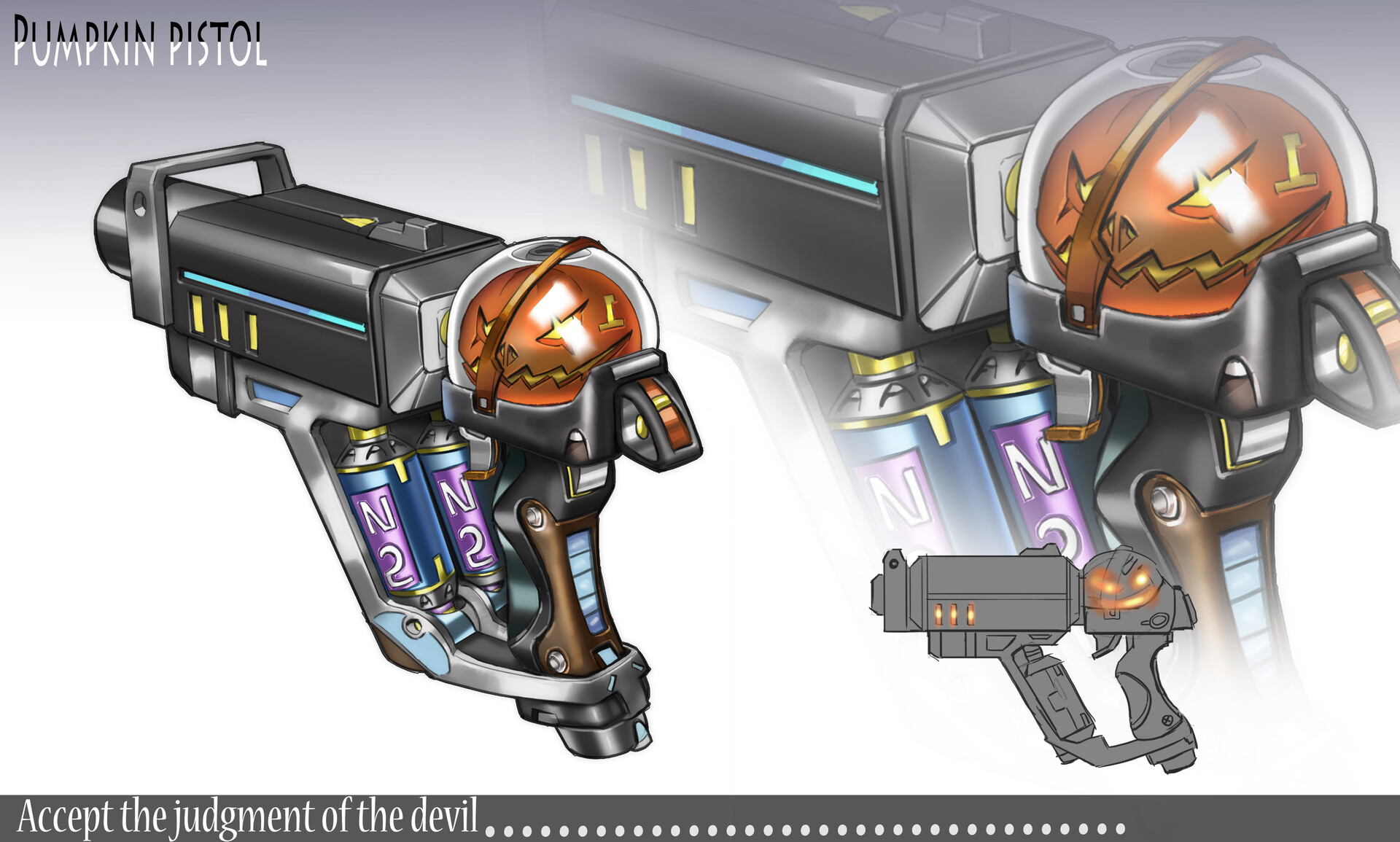 ArtStation - Weird guns古怪的枪