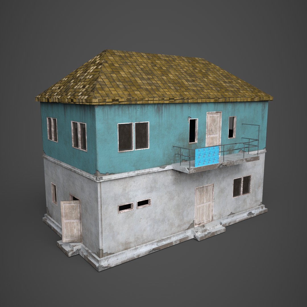 ArtStation - PUBG_Game Asset 3d model