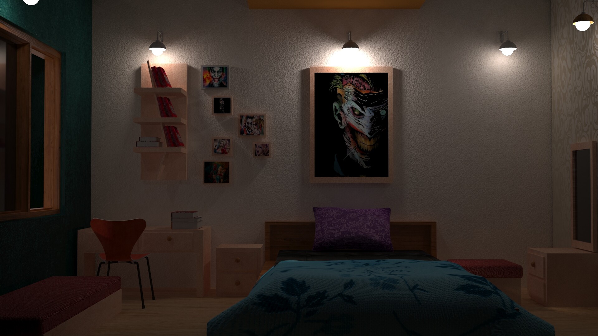 ArtStation - Interior 3ds modeling