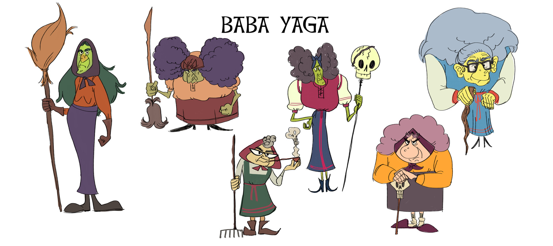 ArtStation - Baba Yaga Design