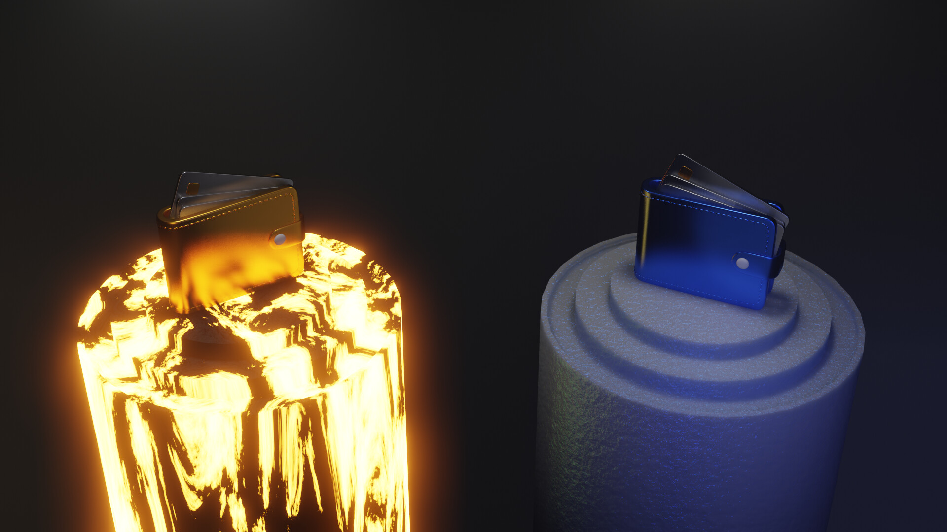 ArtStation - Hot And Cold Wallet