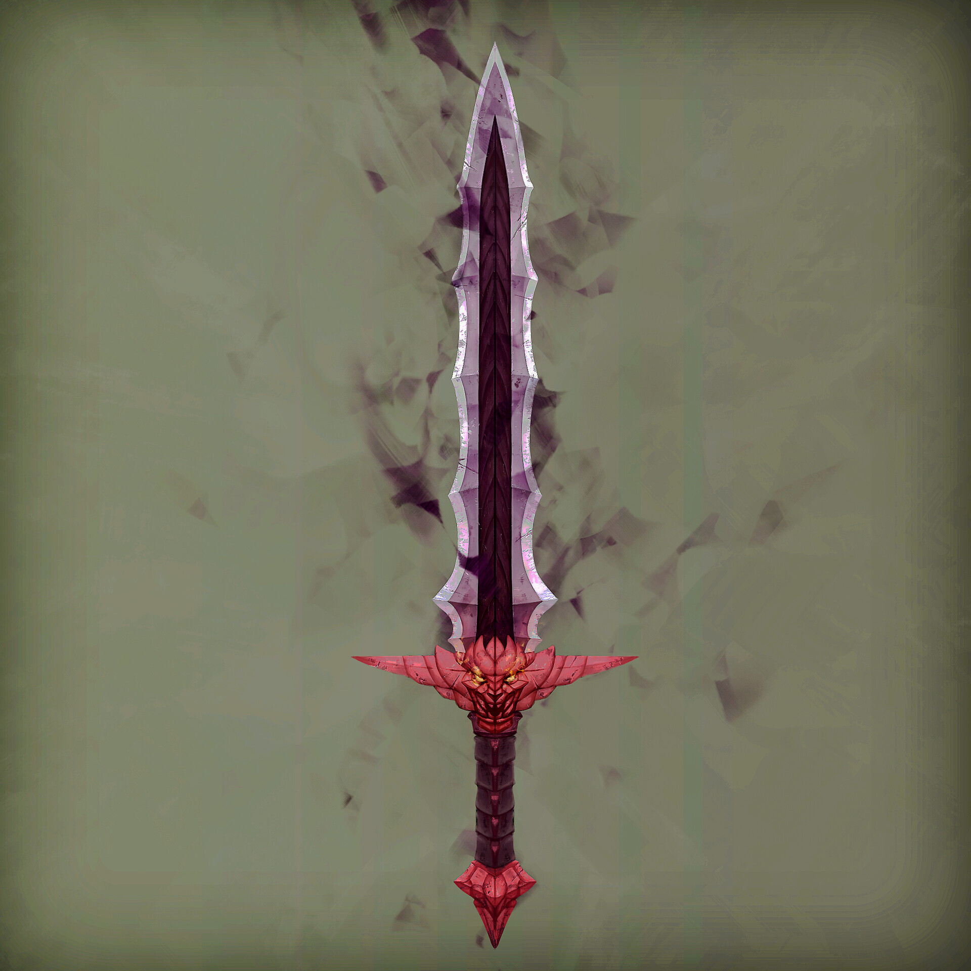 ArtStation - Demon sword