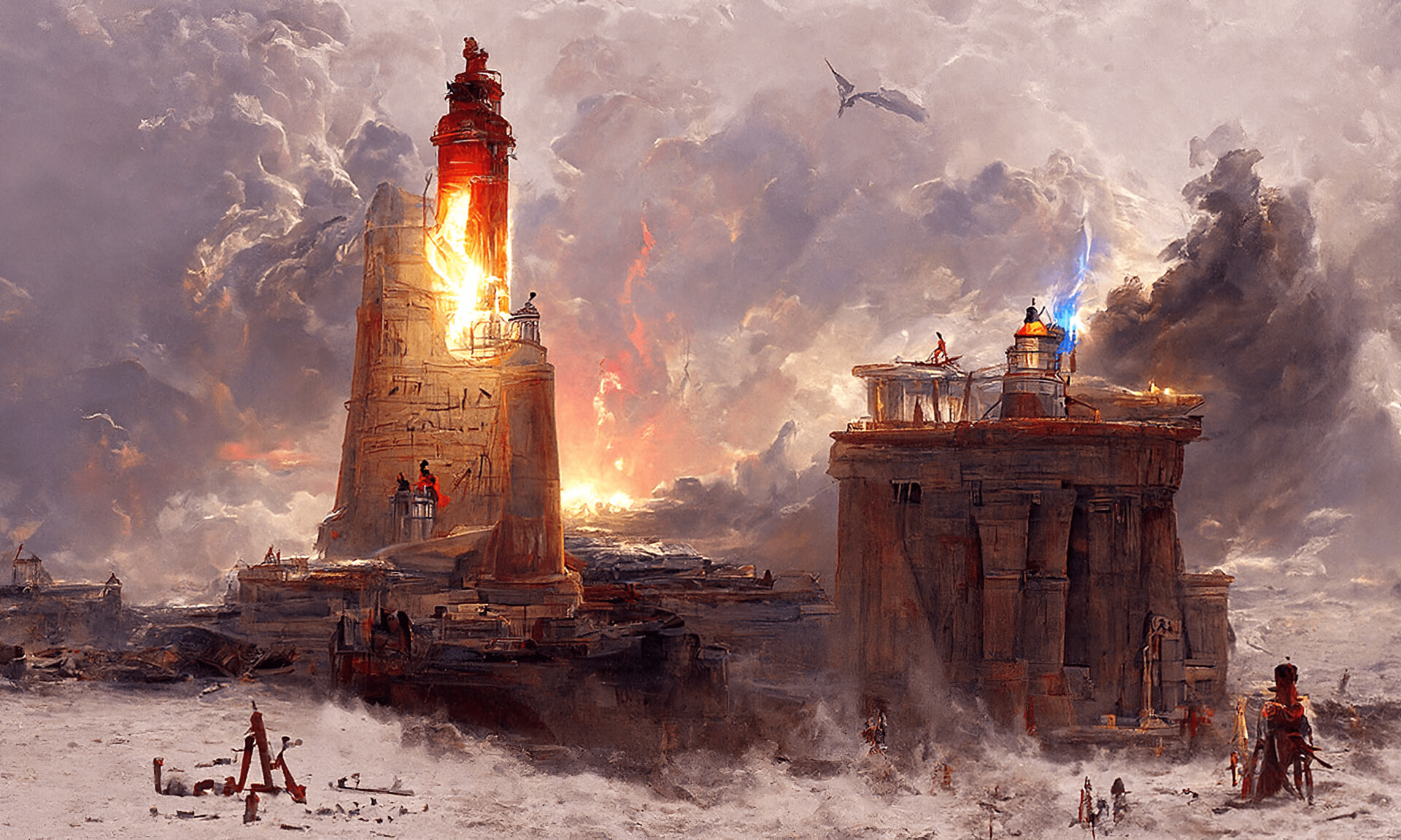 ArtStation - Lighthouse of Alexandria