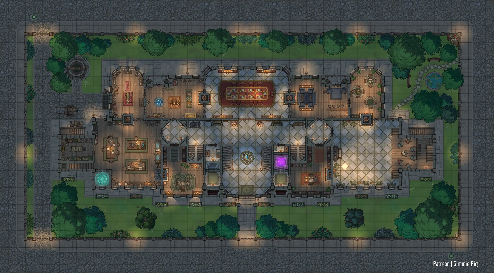 ArtStation - The Curious House of the Brothers Balefire Revisited