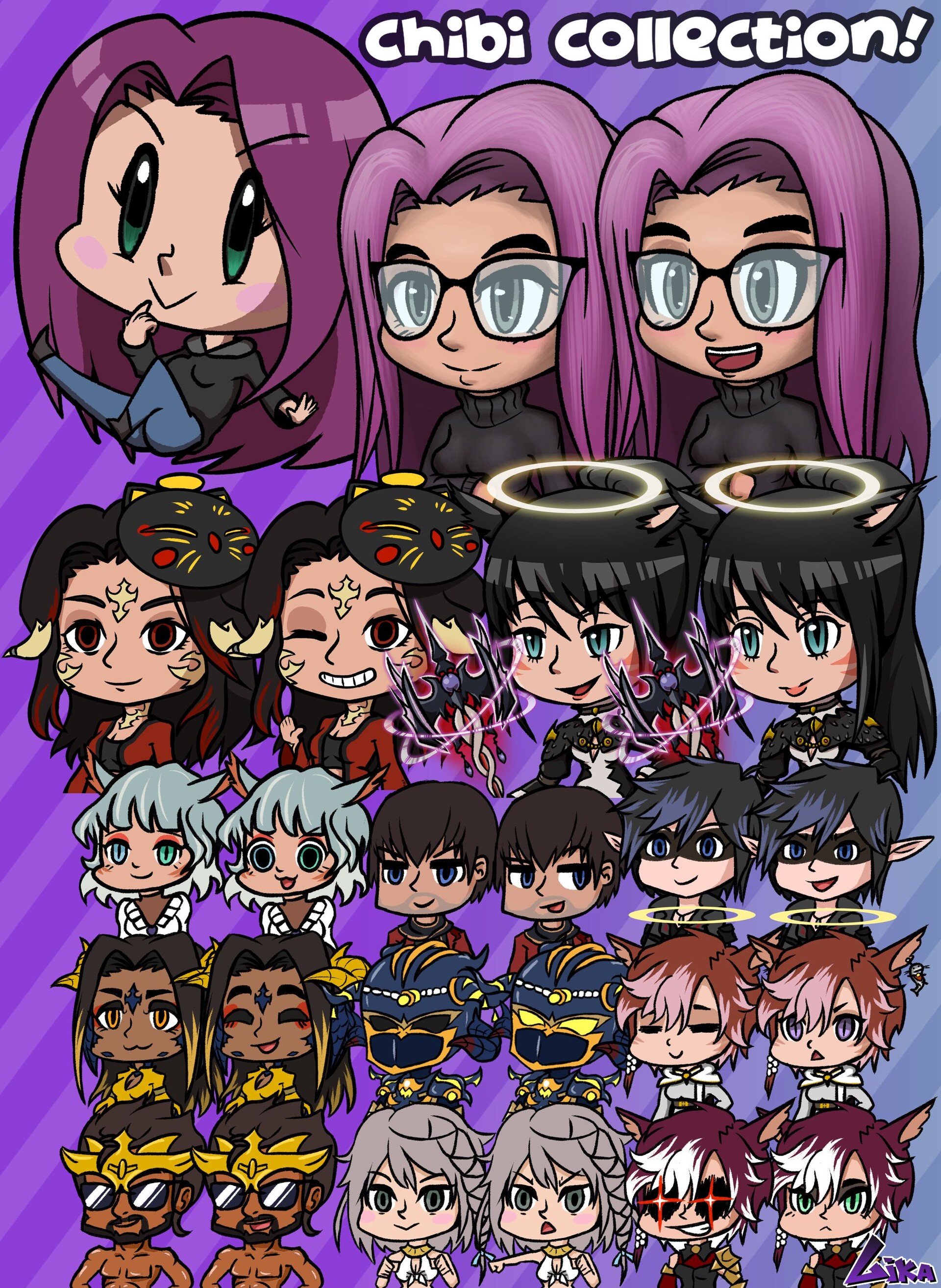 ArtStation - Chibi character collection