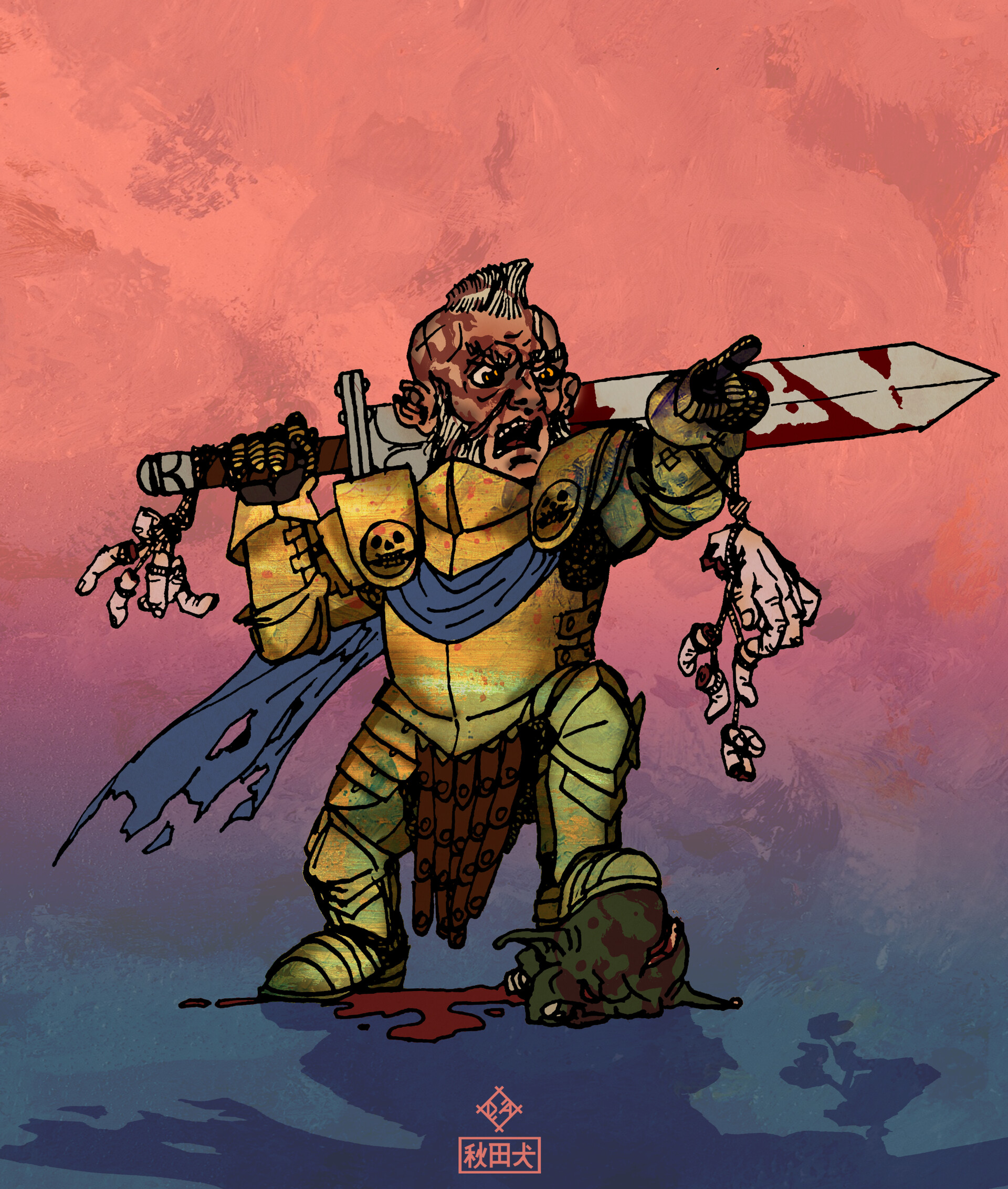 ArtStation - George Scourge (gnome paladin)