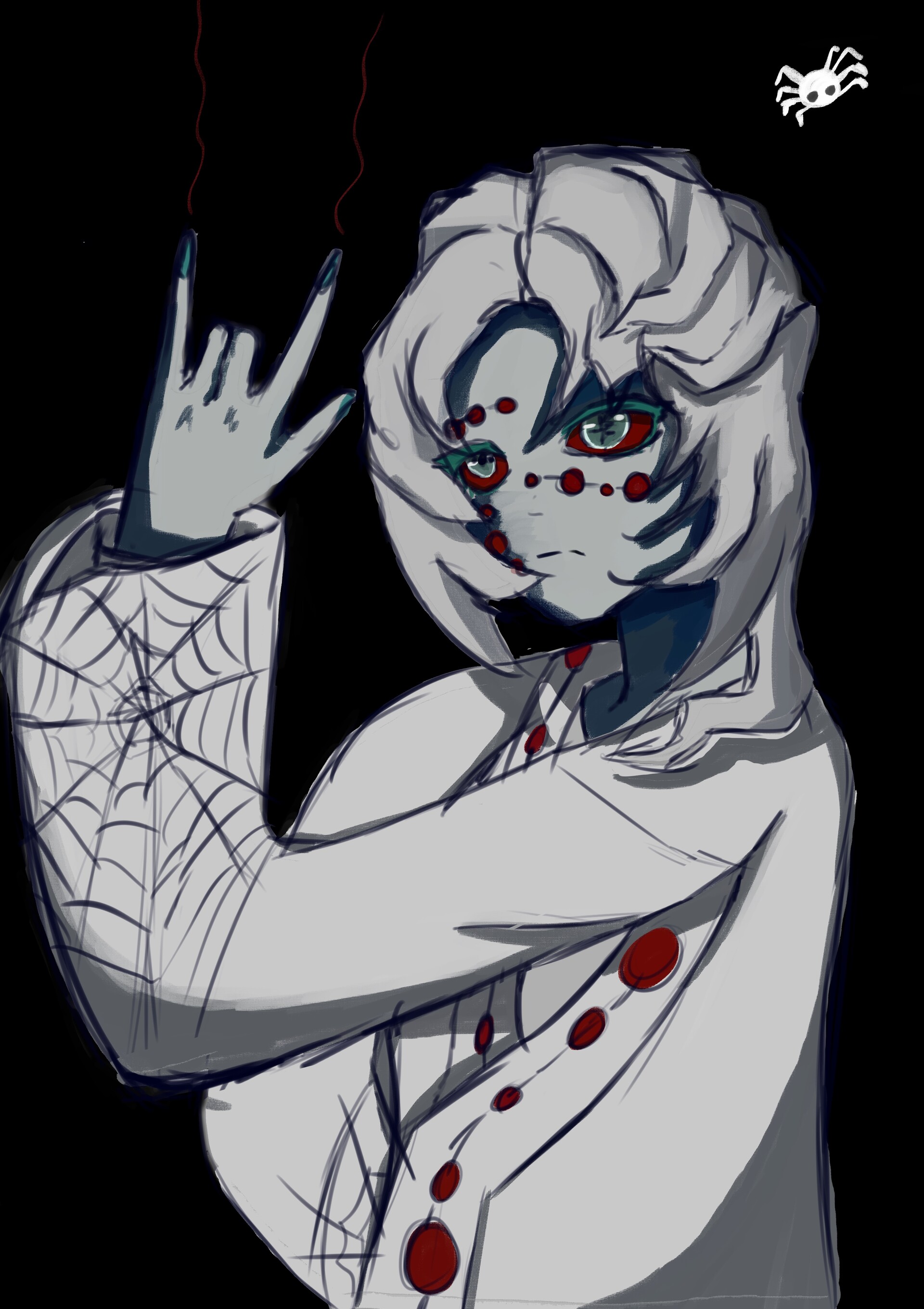 ArtStation - Illustration for Rui (Demon Slayer)